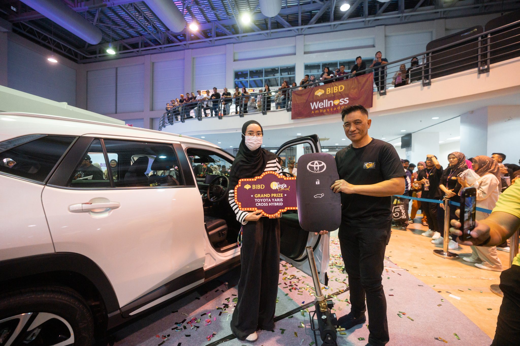 BIBD Mega Karnival Concludes with Grand Prize Toyota Yaris Cross Hybrid ...