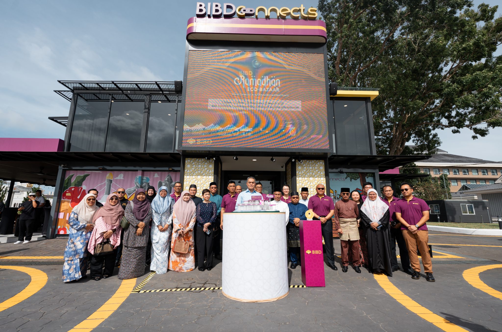 BIBD Connects Reopens at Taman Mahkota Jubli Emas with the Launch of the Ramadhan Eco Bazaar - BIBD