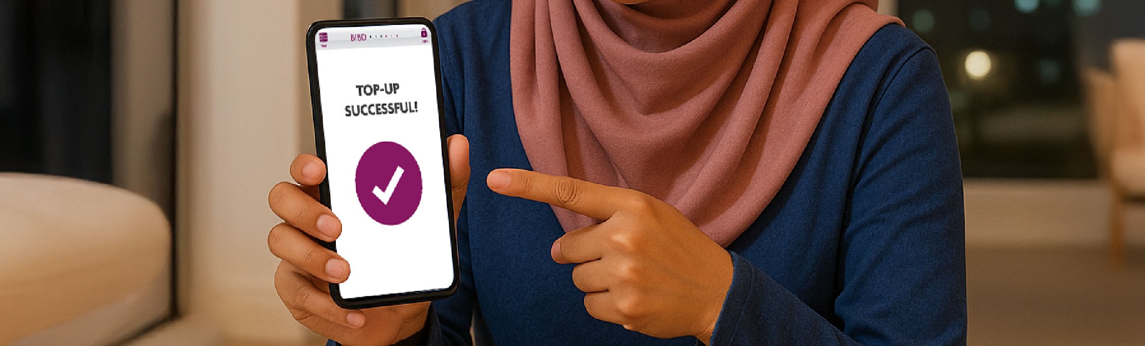 USMS Top-Up with BIBD NEXGEN Wallet - BIBD